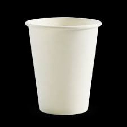 Cup paper white 285ml pkt/50