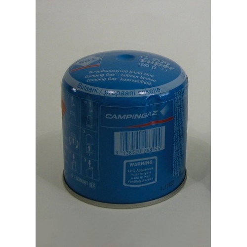 Gas cartridge puncture type 220g